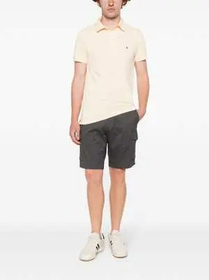 Tommy Hilfiger Harlem Logo-embroidered Cargo Shorts - Grey