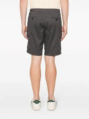 Tommy Hilfiger Harlem Logo-embroidered Cargo Shorts - Grey