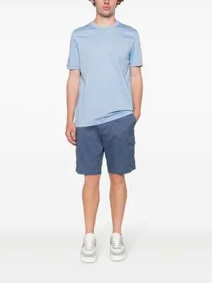 Tommy Hilfiger Logo-embroidered Cotton T-shirt