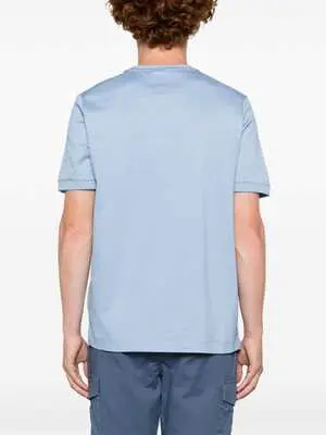 Tommy Hilfiger Logo-embroidered Cotton T-shirt