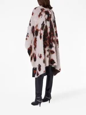 Stella McCartney Appaloosa Pony Jacquard Cape Jumper