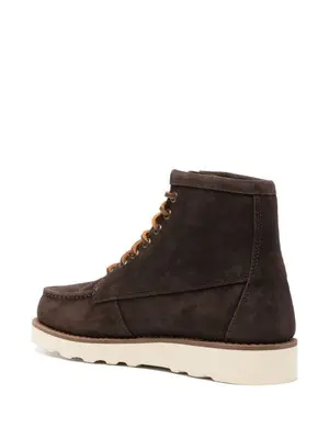 SEBAGO Lace-up Ankle Boots - Brown