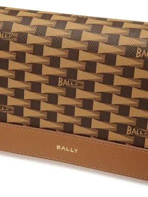 Bally Pennant Continental Monogram-pattern Wallet