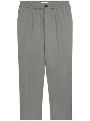Ami Elasticated Cropped Trousers