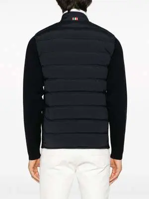 Orlebar Brown Wallace Panelled Padded Jacket - Blue