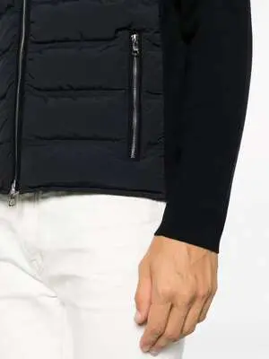 Orlebar Brown Wallace Panelled Padded Jacket - Blue
