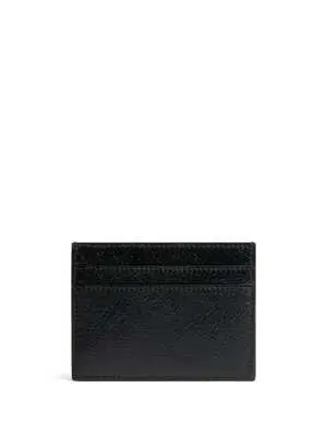 Balenciaga Logo-plaque Leather Cardholder