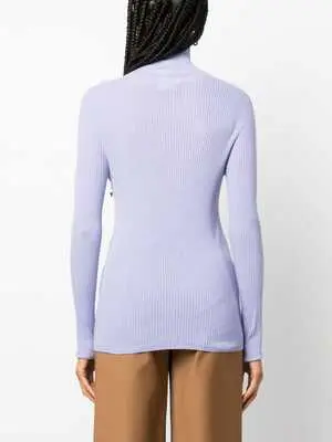 Fabiana Filippi Roll-neck Long-sleeve Jumper - Purple