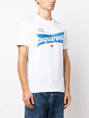 Dsquared2 Logo-print Cotton T-shirt