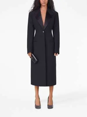 Stella McCartney Single-breasted Wool Corset Coat