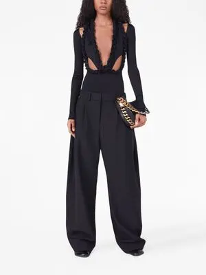 Stella McCartney Cut-out Braided Bodysuit