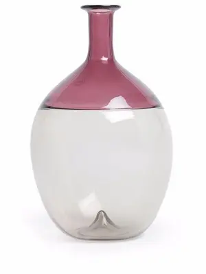 VENINI Bolle Bottle Vase - Grey