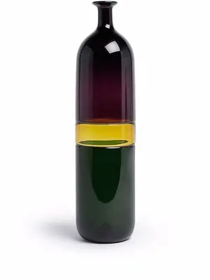 VENINI Bolle Bottle Vase - Green