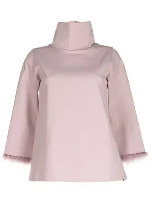 Herno Contrast-trim Knitted Top