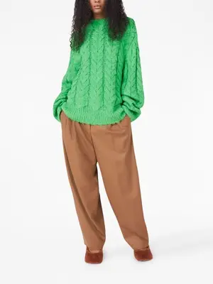 Stella McCartney Ribbed Cable-knit Jumper