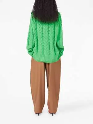 Stella McCartney Ribbed Cable-knit Jumper