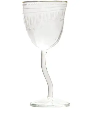 SELETTI Classic On Acid Traditional Wine Glass - Neutrals