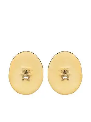 PATOU Face Clip-on Earrings - Gold