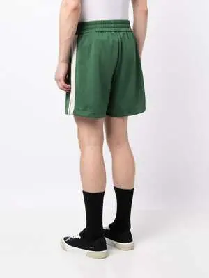 Palm Angels New Classic Embroidered Track Shorts