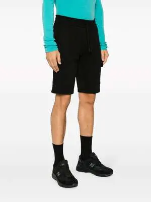 Calvin Klein Logo-badge Track Shorts - Black