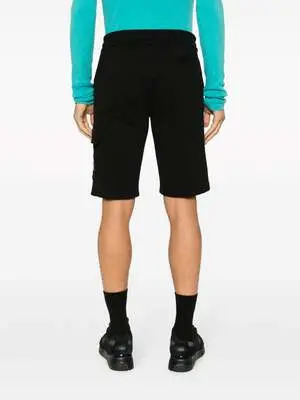 Calvin Klein Logo-badge Track Shorts - Black