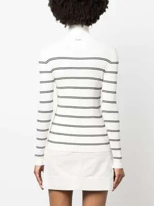 Liu Jo Striped Ribbed-knit Jumper