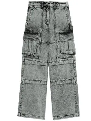 JUUN.J Mid-rise Wide-leg Jeans - Grey