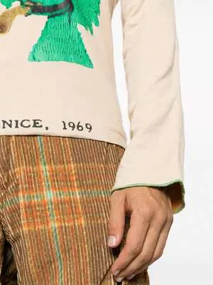 ERL Slogan-print Long-sleeve T-shirt