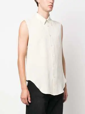 Eckhaus Latta Open-back Sleeveless Shirt