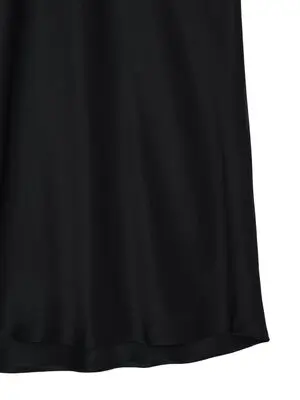 ANINE BING Flared Silk Maxi Skirt - Black