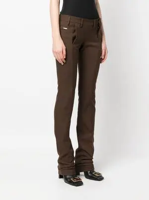 Dsquared2 High-waisted Slim-cut Trousers