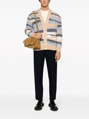 Missoni Zigzag-jacquard Wool Cardigan