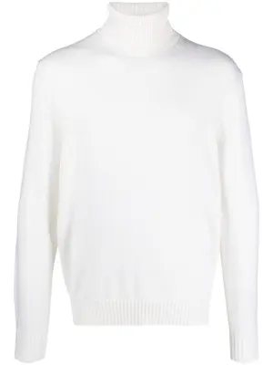 BALLANTYNE Roll-neck Wool Jumper