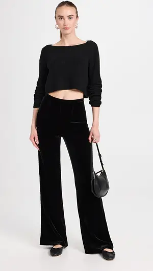 Le Kasha Cannes Cashmere Cropped Sweater