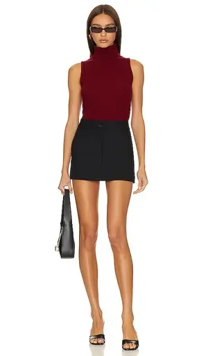AEXAE Mini Wool Skirt