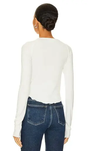 THE LINE BY K Cathal Long Sleeve Top - White