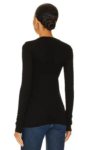 Lamade Long Sleeve Thermal Tee - Jet Black