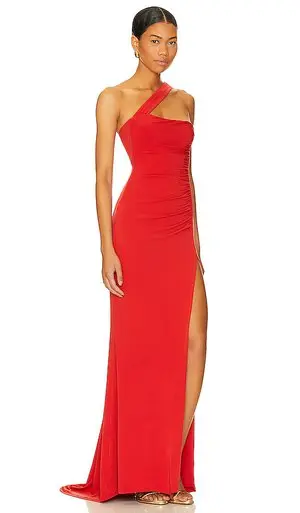NOOKIE Alba Gown - Cherry