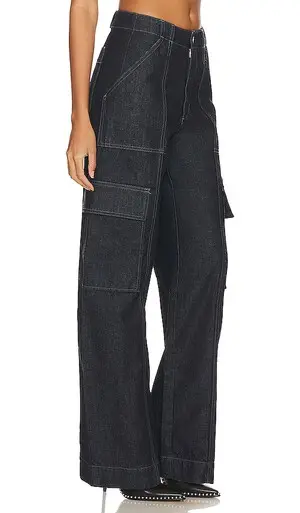 Ag X Emrata Amia Wide Leg Jean