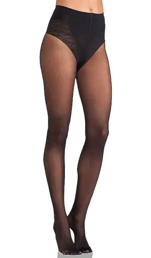 Wolford Tummy 20 Control Top Tights - Black