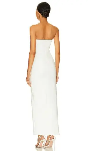 Superdown Gianna Sweetheart Slit Gown