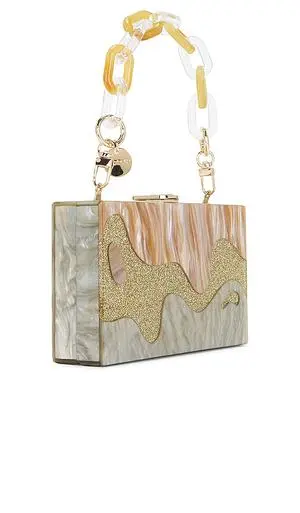 OLGA BERG Erika Acrylic Wave Bag