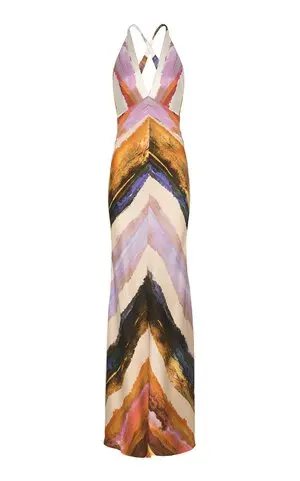 Silvia Tcherassi Daniela Halter Maxi Dress - Multi | Editorialist