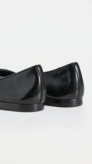 Tory Burch Cap-toe Ballerinas - Perfect Black