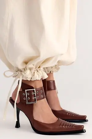 Jeffrey Campbell Buckled Ankle Strap Pumps