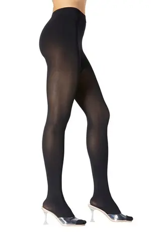 STEMS Premium Opaque Tights - Black