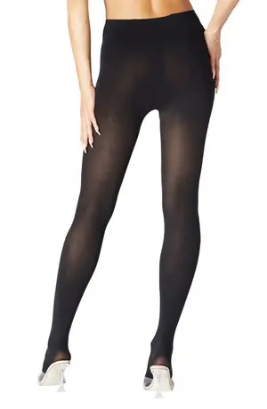 STEMS Premium Opaque Tights - Black