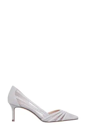 Nina Noreen Pointed Toe Half D'orsay Pumps