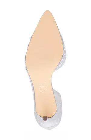 Nina Noreen Pointed Toe Half D'orsay Pumps