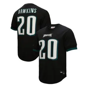 Mitchell & Ness Brian Dawkins Philadelphia Eagles Mesh Top - Black